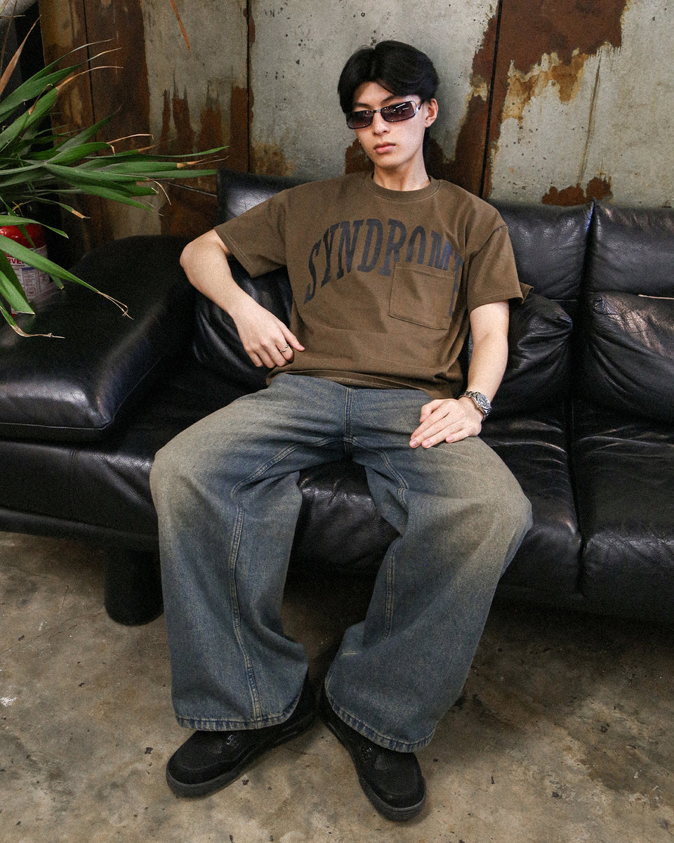 Wanderer Pocket Tee – Obsidian – Syndrome Supply